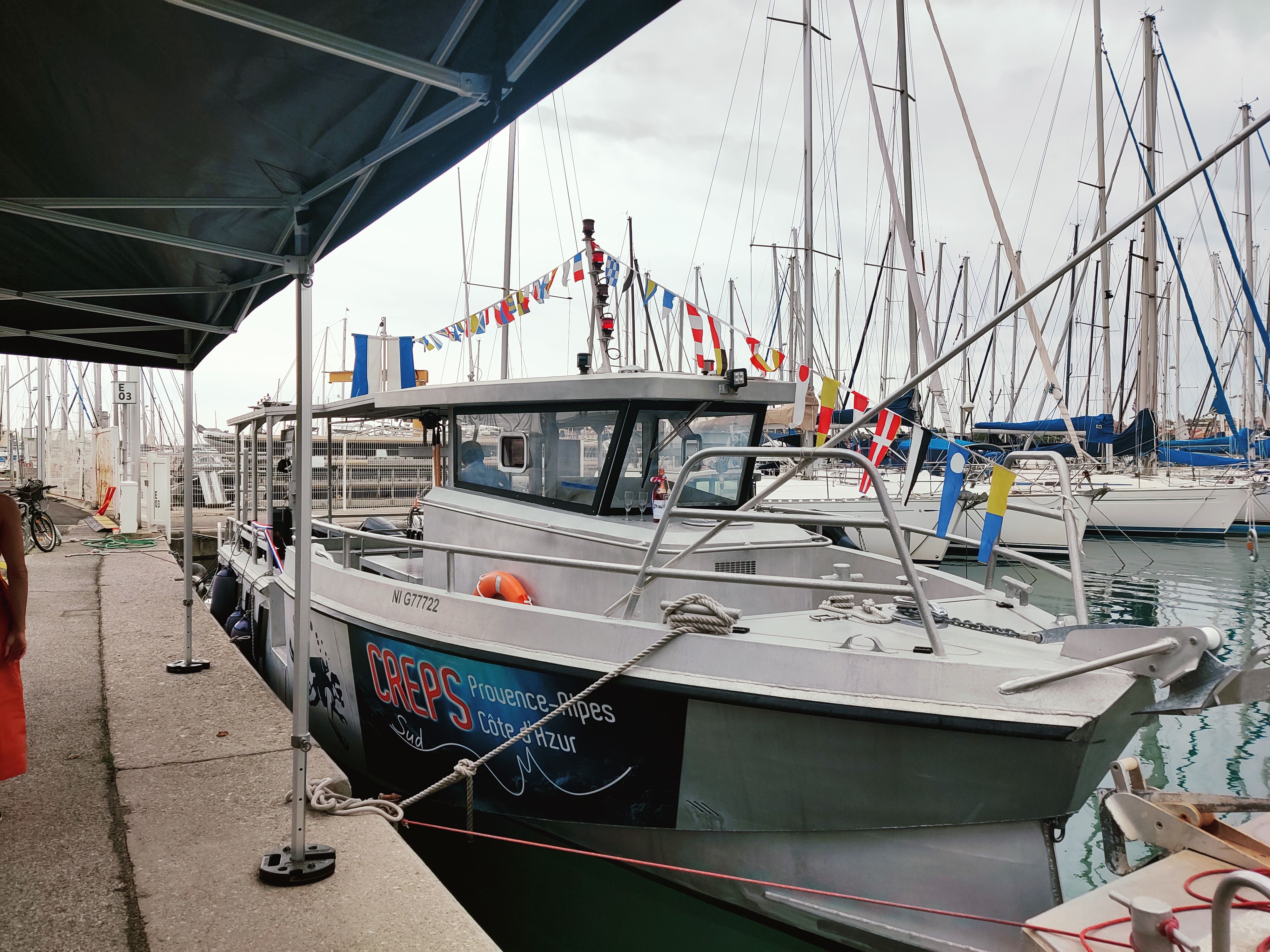 Un nouveau bateau pour le CREPS d'Antibes - Subaqua